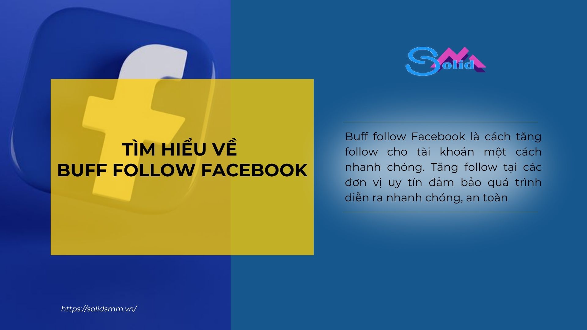 Cách buff follow Facebook đơn giản, nhanh chóng, an toàn 2025